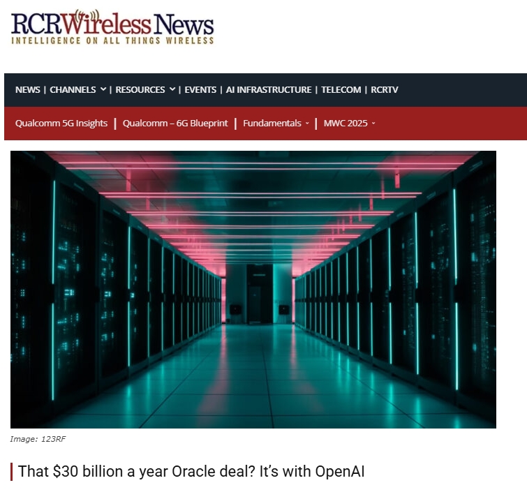 That $30 billion a year Oracle deal? It’s with OpenAI|Idcnova-Media|the ...
