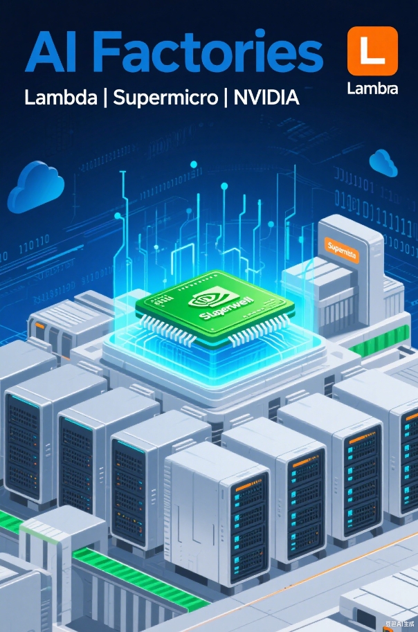 Lambda Builds AI Factories with Supermicro NVIDIA Blackwell GPU Server Clusters to Deliver ...