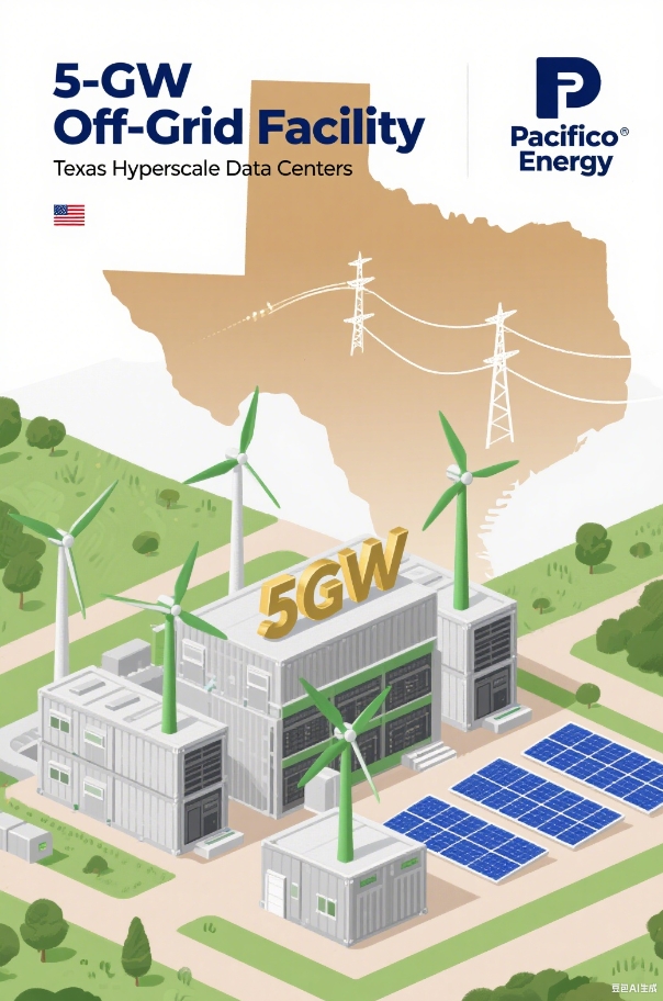 Pacifico Energy plans 5-GW, off-grid facility in Texas for hyperscale ...