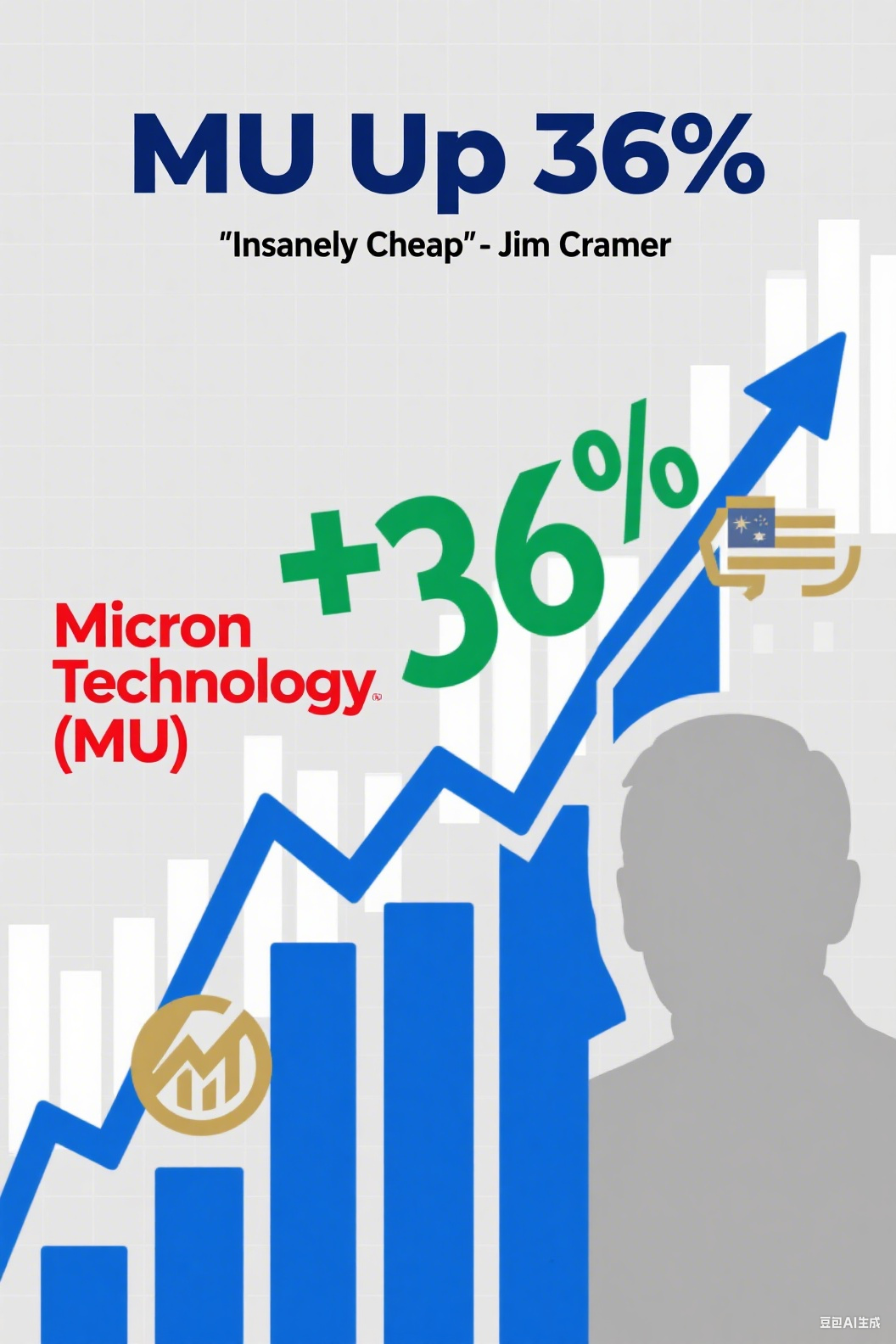 Micron Technology (MU) Up By 36% After Jim Cramer Said It Was “Insanely ...